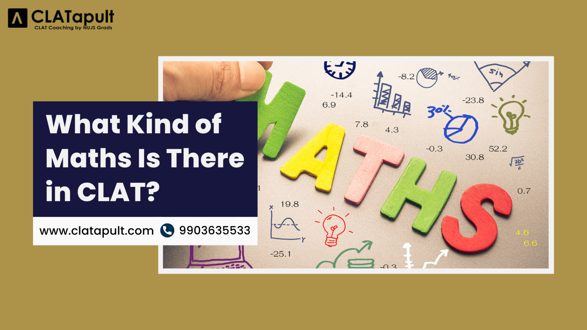 What Kind of Maths Is There in CLAT? Complete CLAT Maths Guide 2026